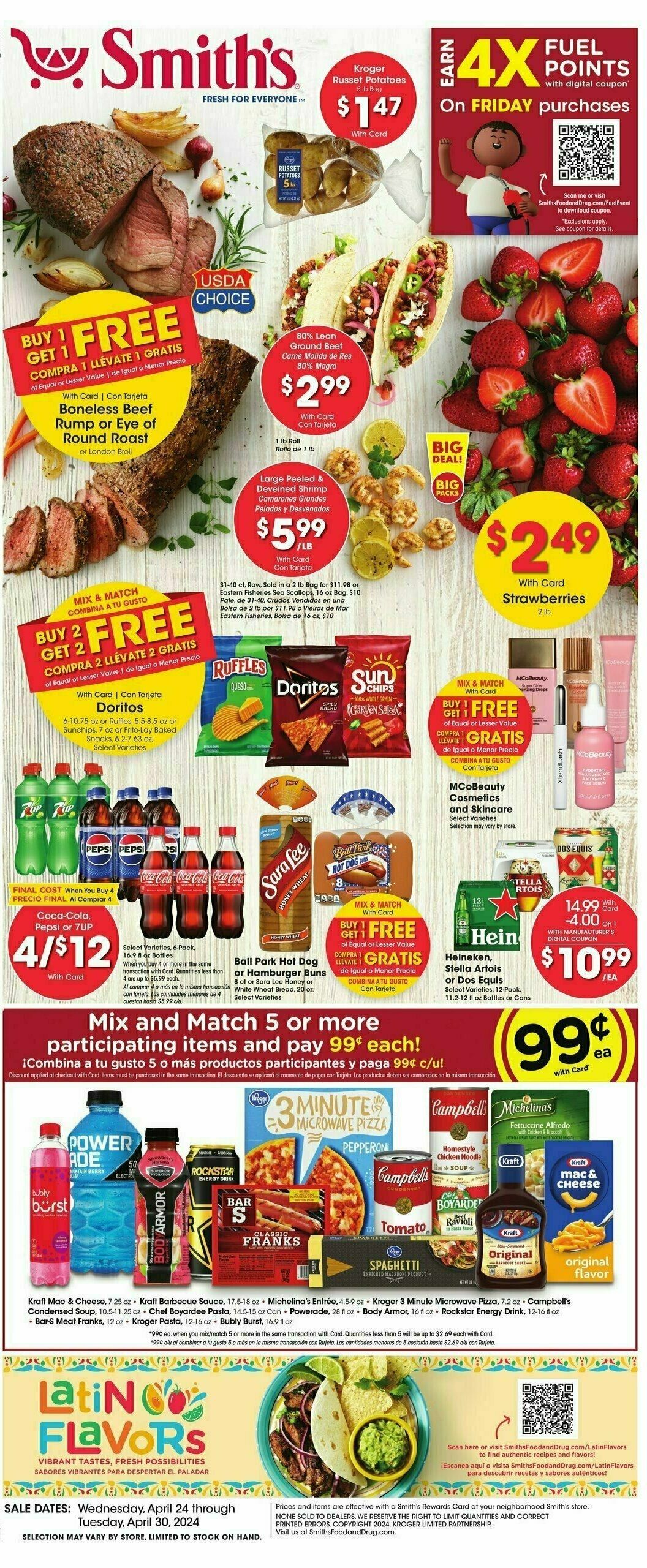Smith's Weekly Ads & Deals from April 24