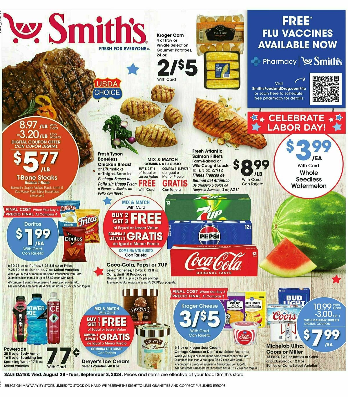 Smith's Weekly Ads & Deals from August 28