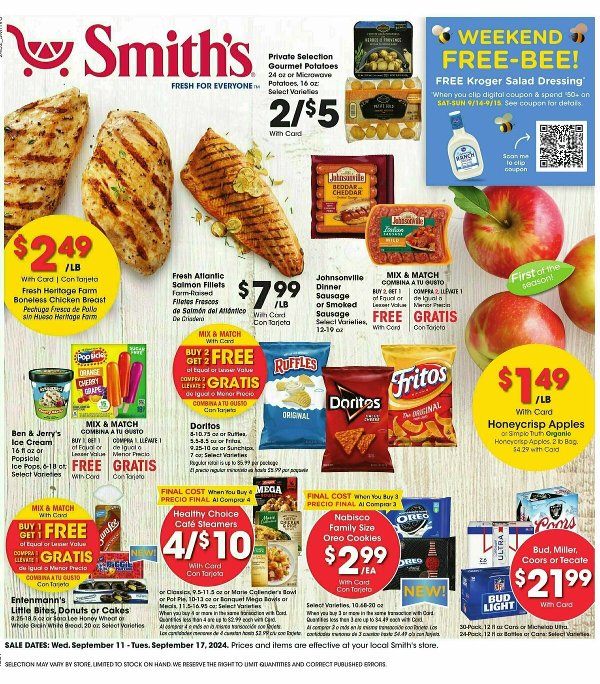 Smith's Weekly Ads & Deals from September 11