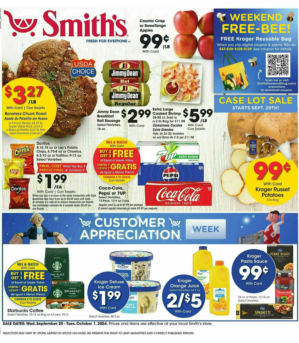 Smith's Weekly Ads & Deals from September 25