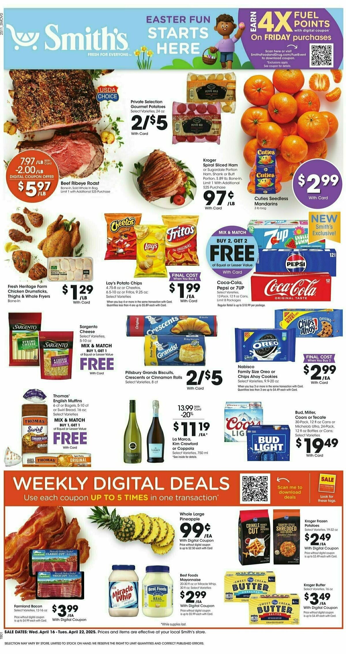 Smith's Weekly Ads & Deals from April 16