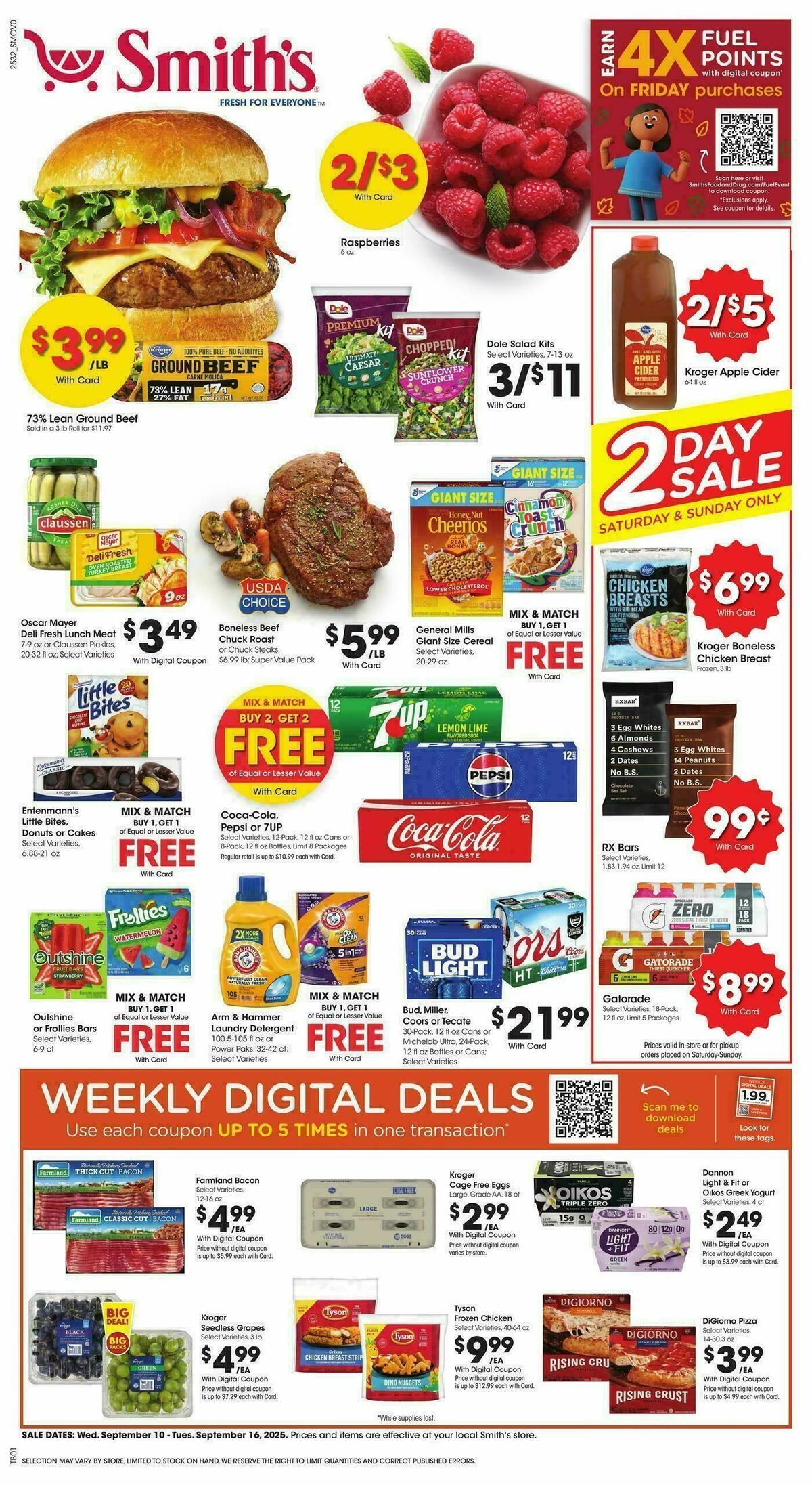 Smith's Weekly Ads & Deals from September 10