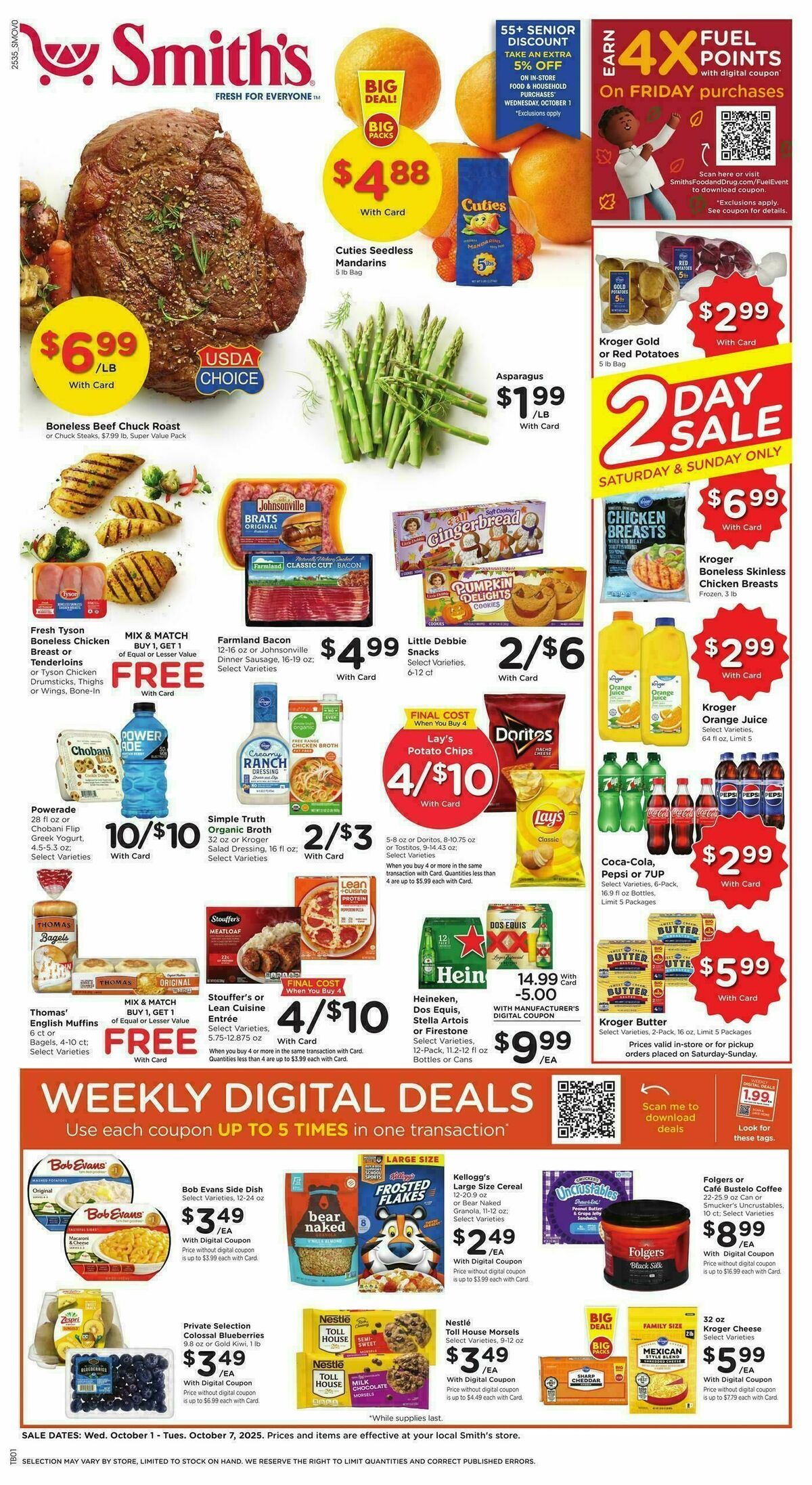 Smith's Weekly Ads & Deals from October 1