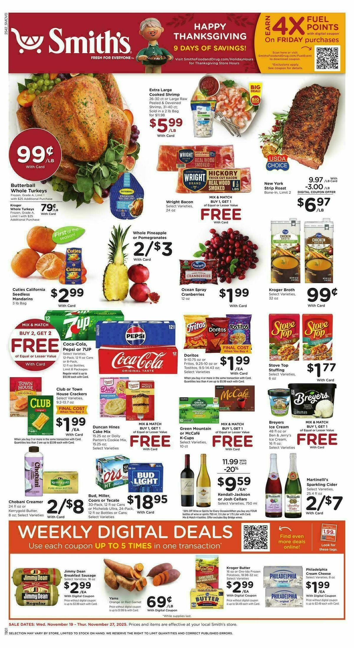 Smith's Weekly Ads & Deals from November 19
