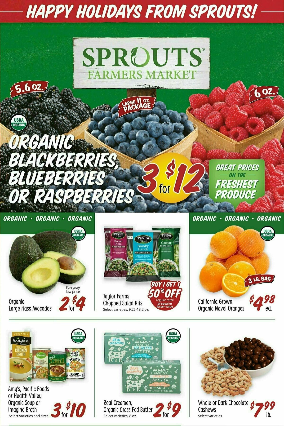 Sprouts Farmers Market Weekly Ad from December 4