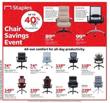Staples Staples weekly ad