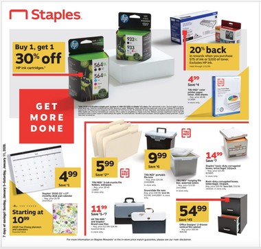 Staples Staples weekly ad