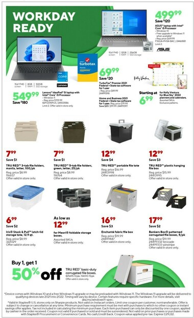 Staples Staples weekly ad