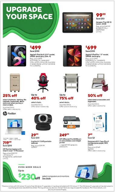 Staples Staples weekly ad