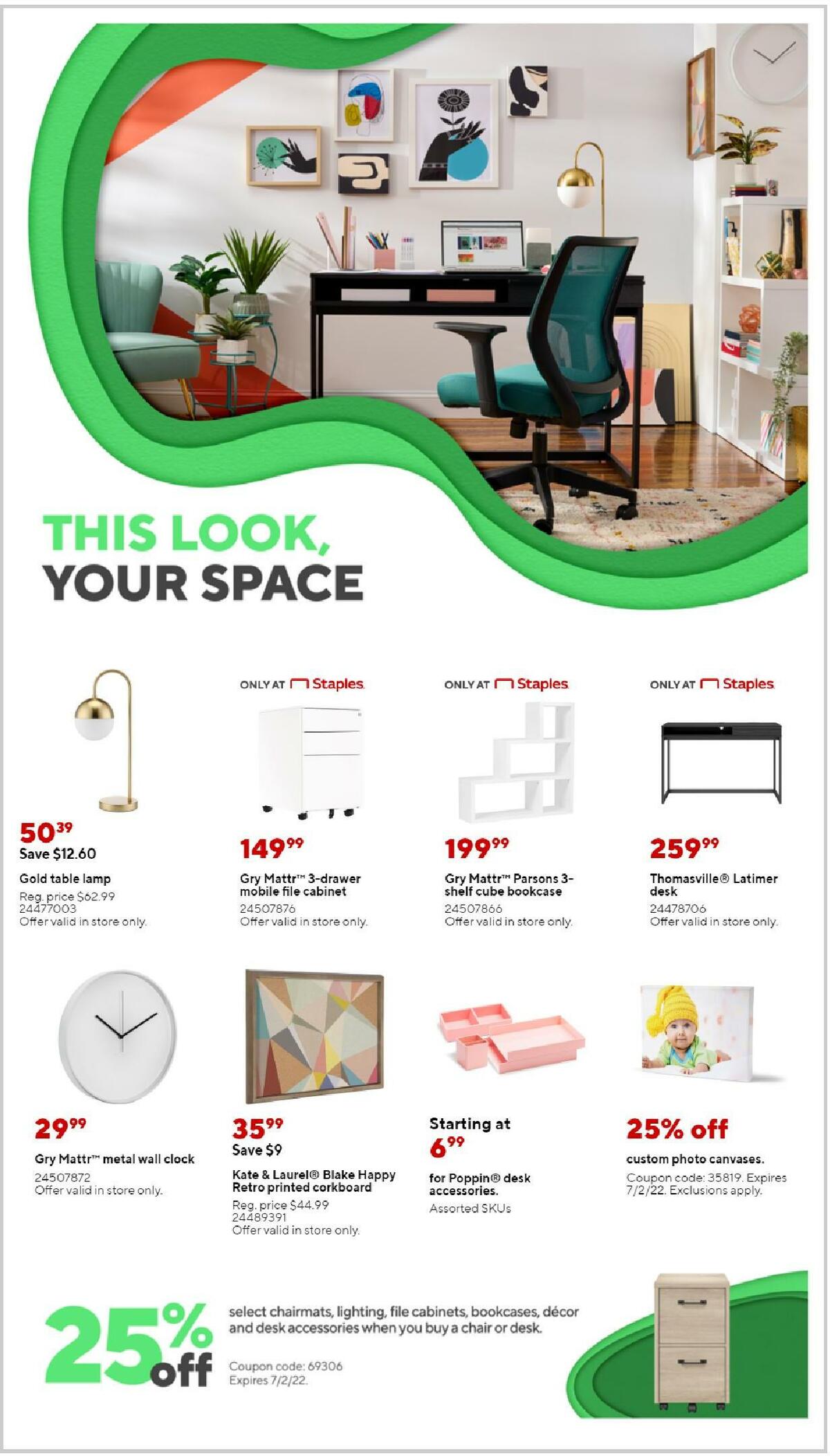 Staples Staples weekly ad from June 12