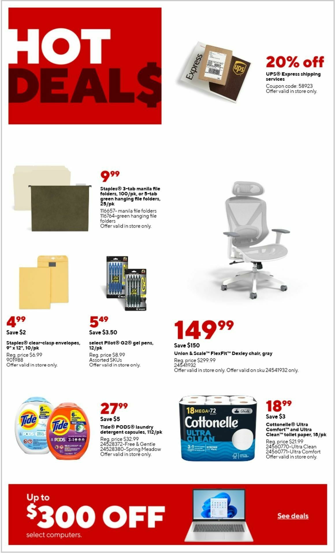 Staples Staples weekly ad from January 7 - Page 2