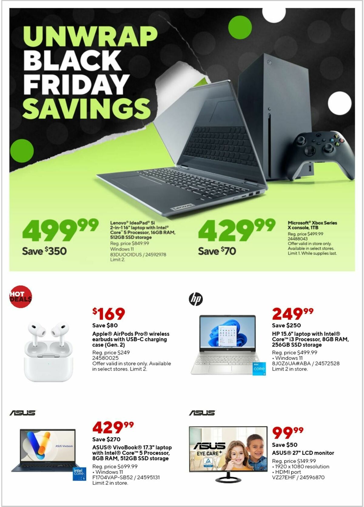 Staples Staples weekly ad from November 17