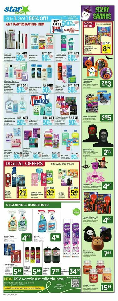 Star Market Flyer