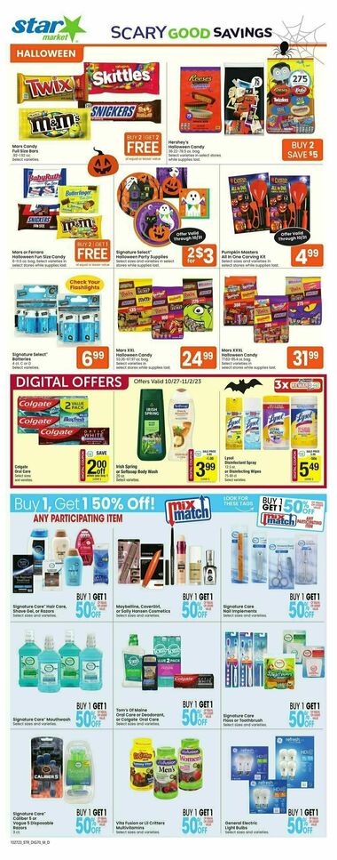 Star Market Flyer