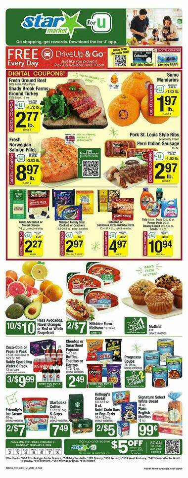 Star Market Flyer