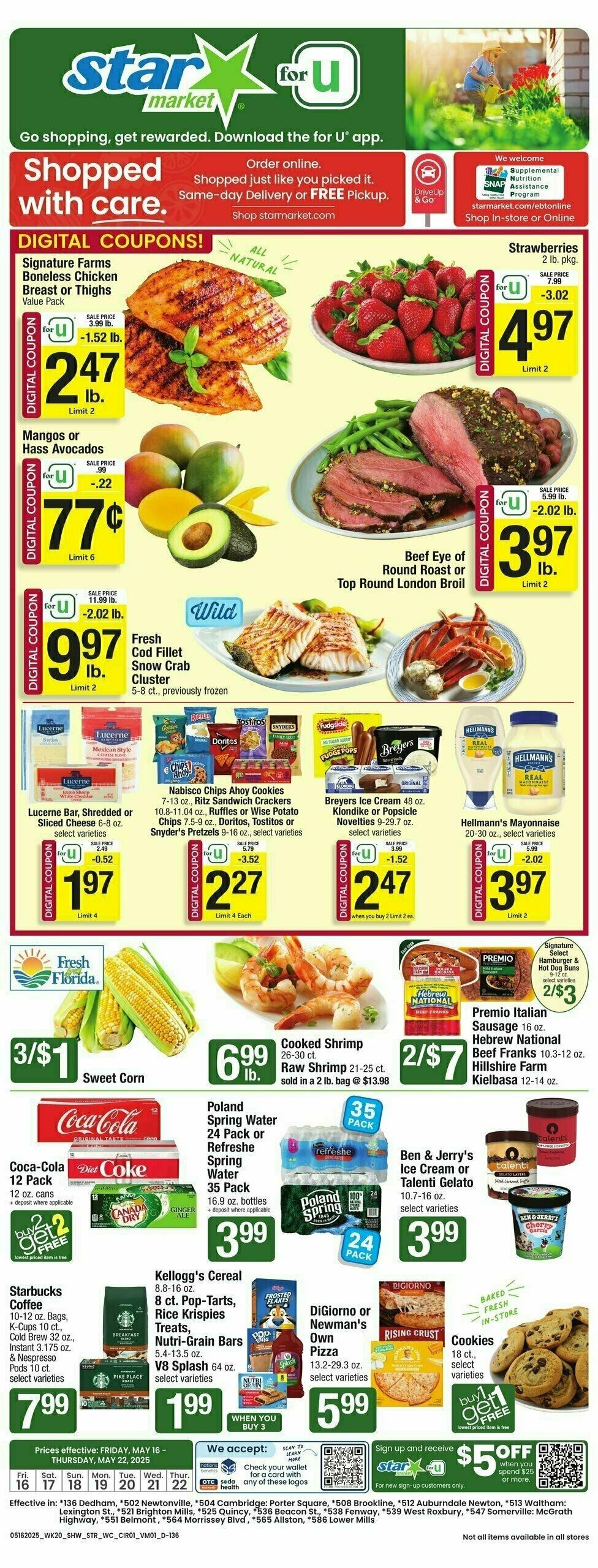 Star Market Flyer from May 16