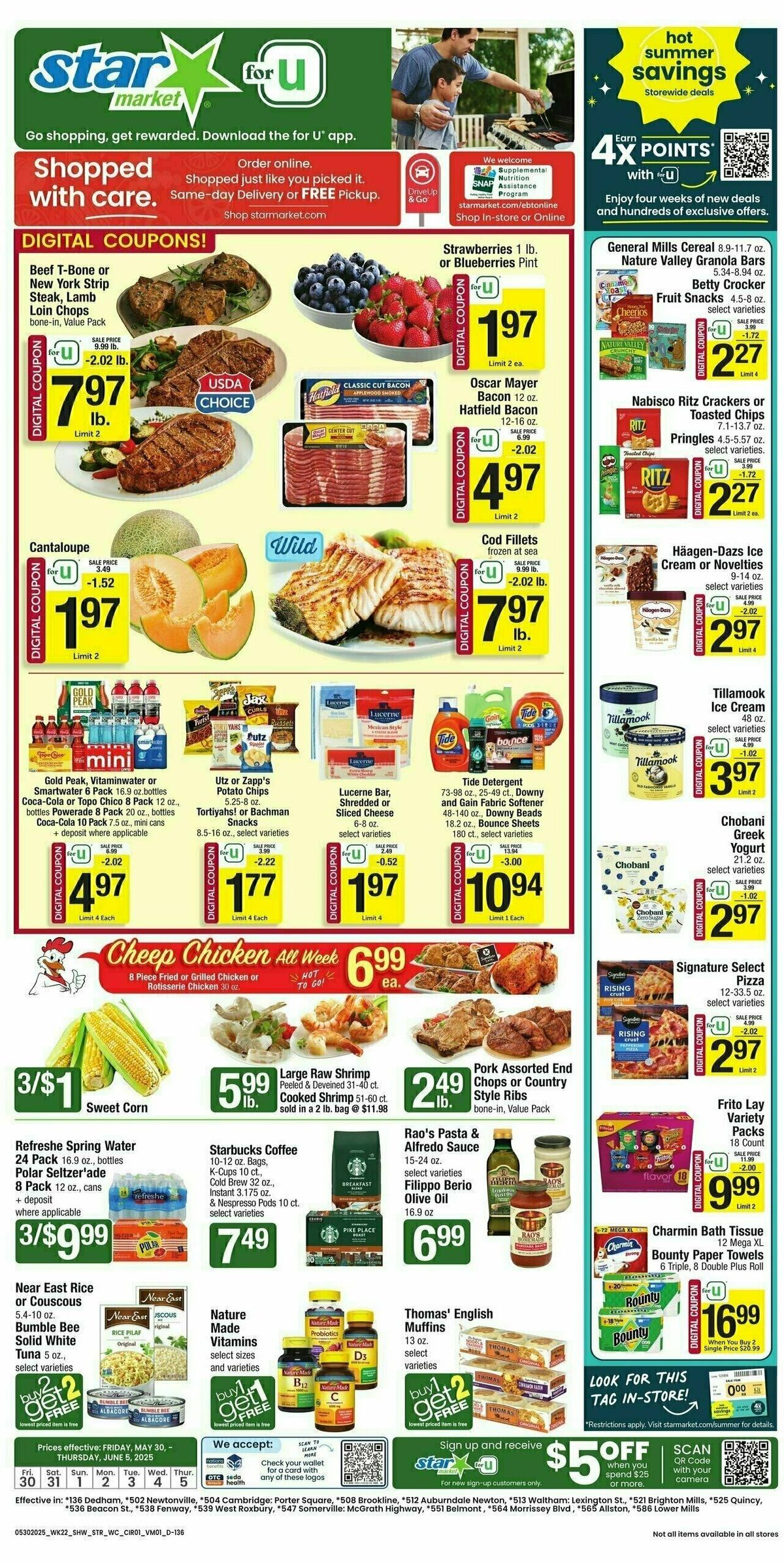Star Market Flyer from May 30
