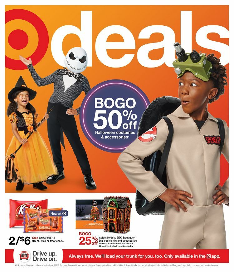 Target Weekly Ad & Weekly Deals from October 3