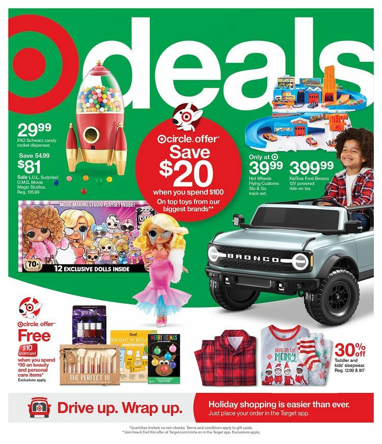 Target Weekly Ad & Weekly Deals from December 12