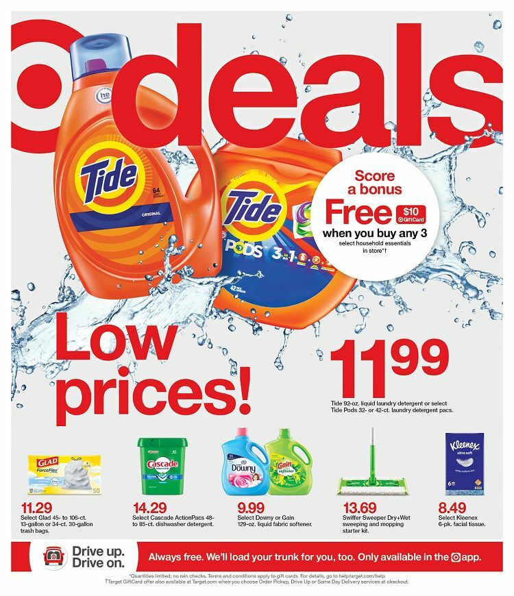 Target Weekly Ad & Weekly Deals from January 9