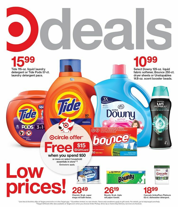 Target Weekly Ad & Weekly Deals from July 3