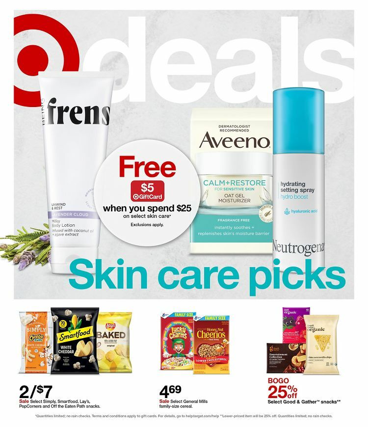 Target Weekly Ad & Weekly Deals from January 8