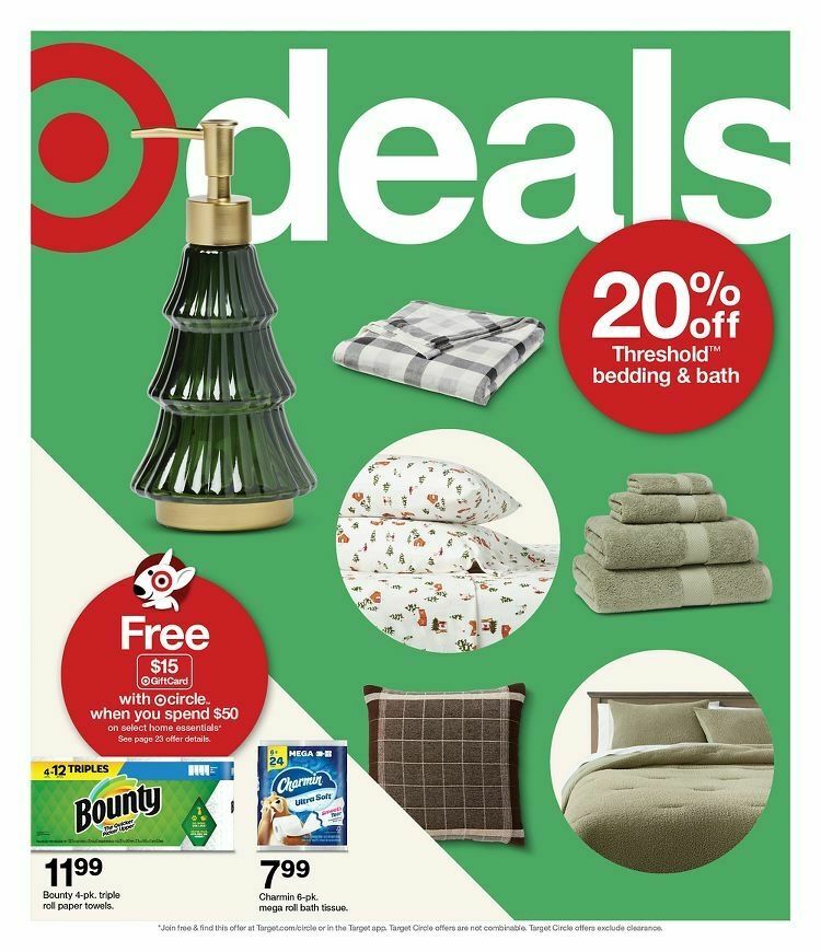 Target Weekly Ad & Weekly Deals from November 5