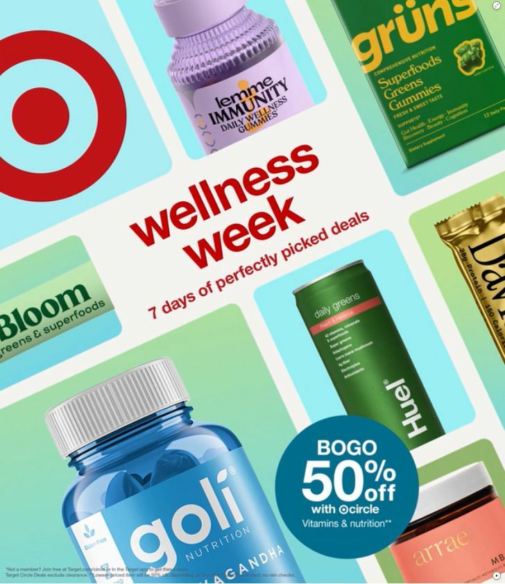Target Weekly Ad & Weekly Deals from January 4