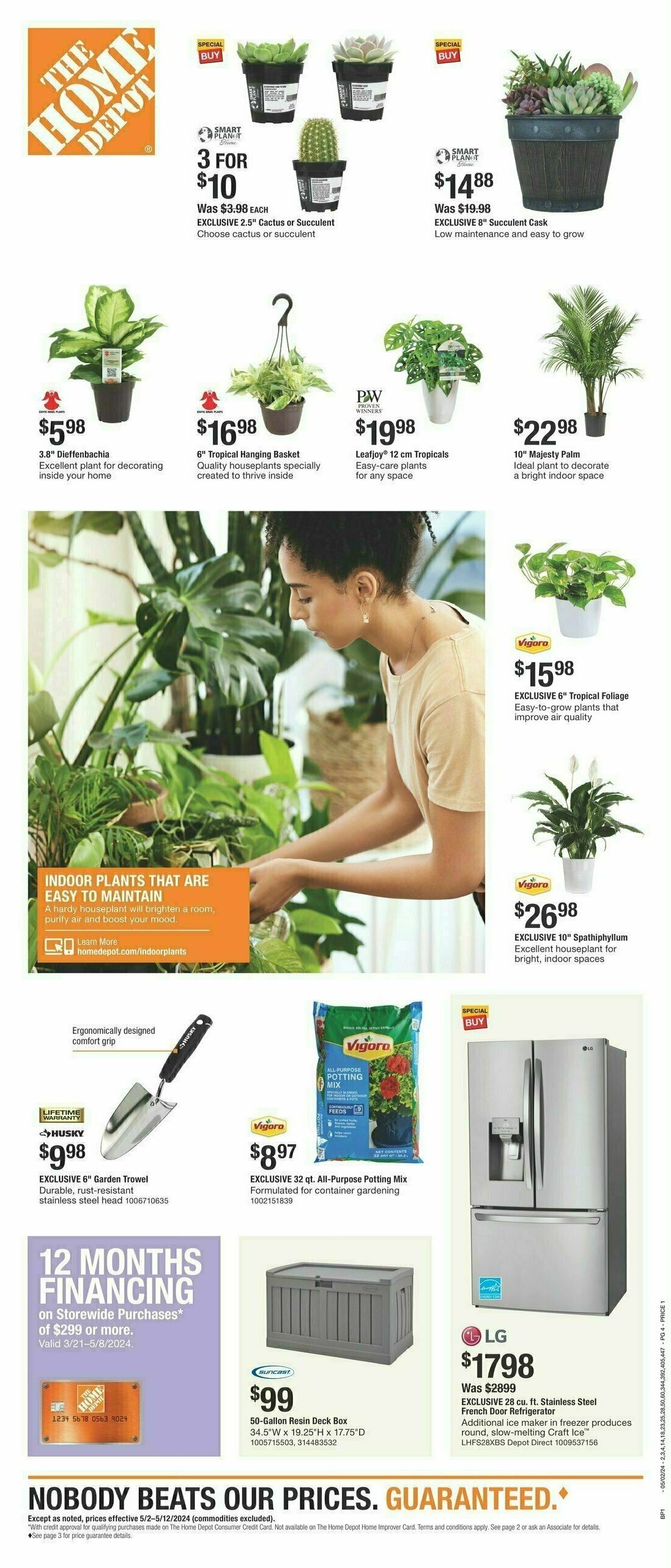 The Home Depot Mother’s Day Ad Local Ad & Catalog from May 2 - Page 4
