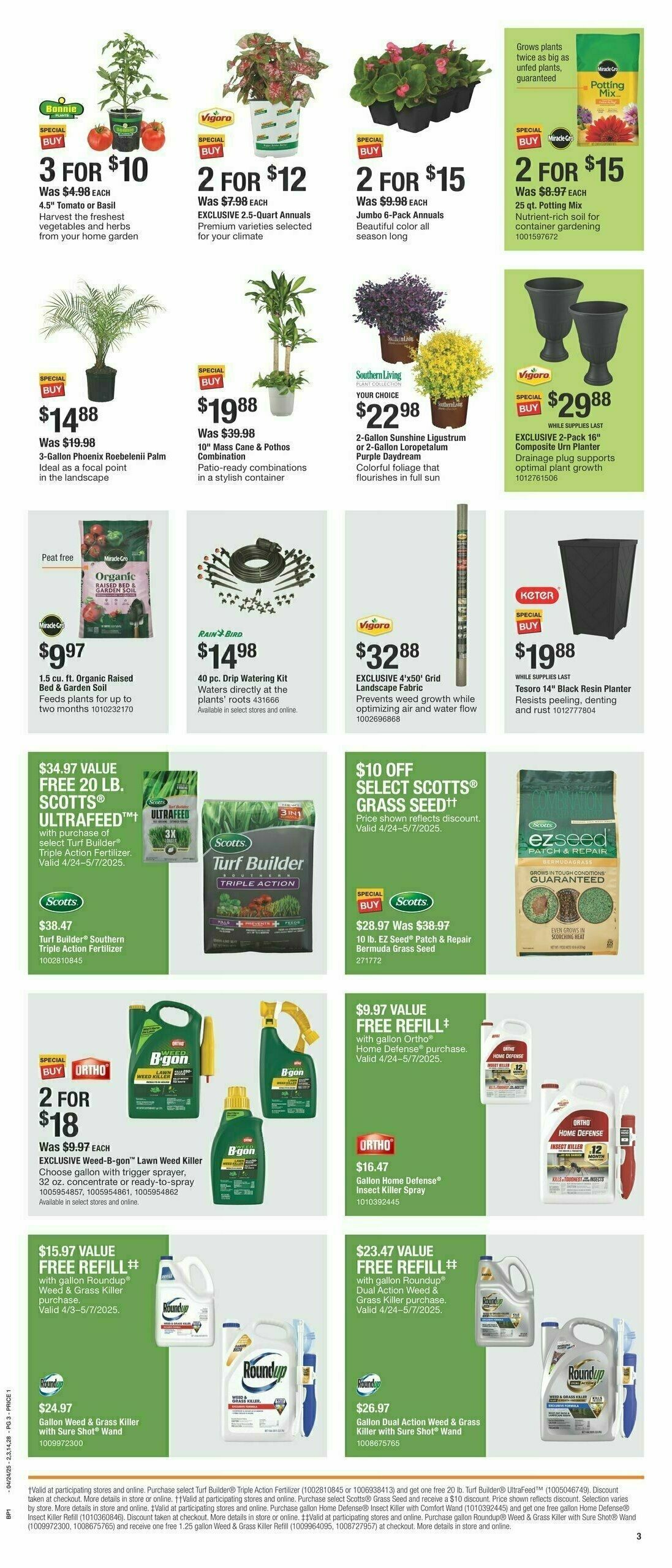The Home Depot Spring Deals Local Ad & Catalog from April 24 - Page 3
