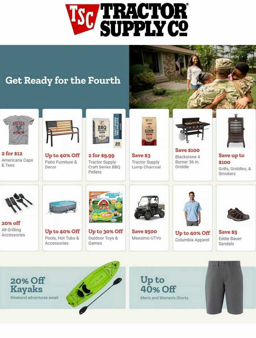 Tractor Supply Weekly Ad from July 4