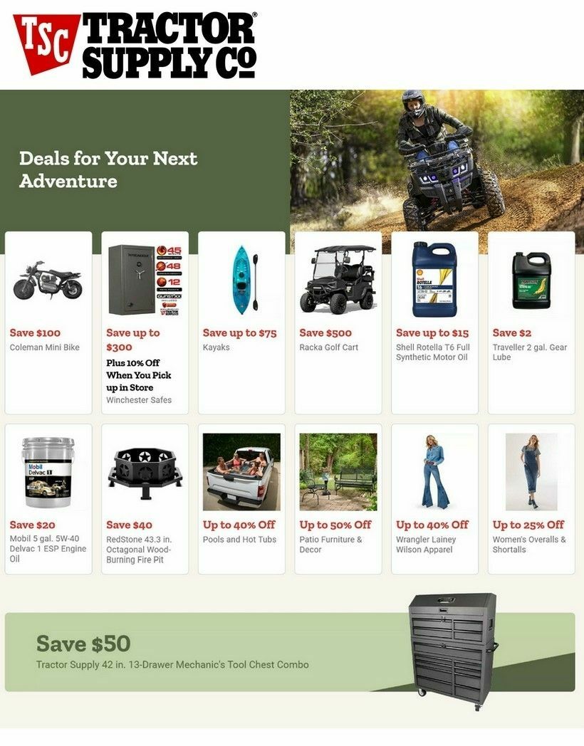 Tractor Supply Weekly Ad from July 14