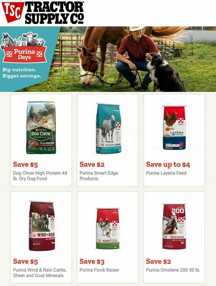 Tractor Supply Weekly Ad from July 28