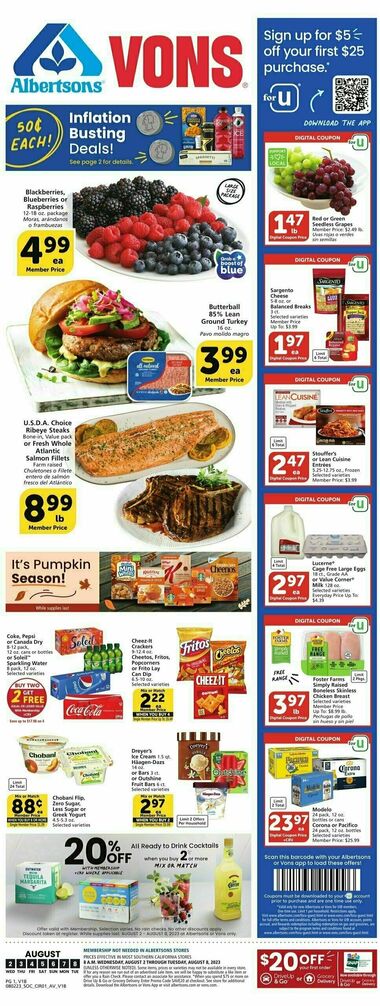 Vons Weekly Ad