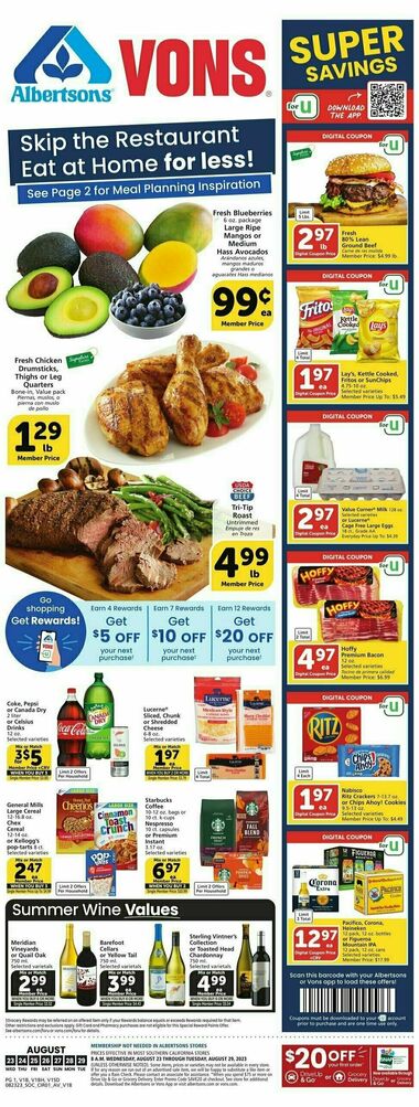 Vons Weekly Ad