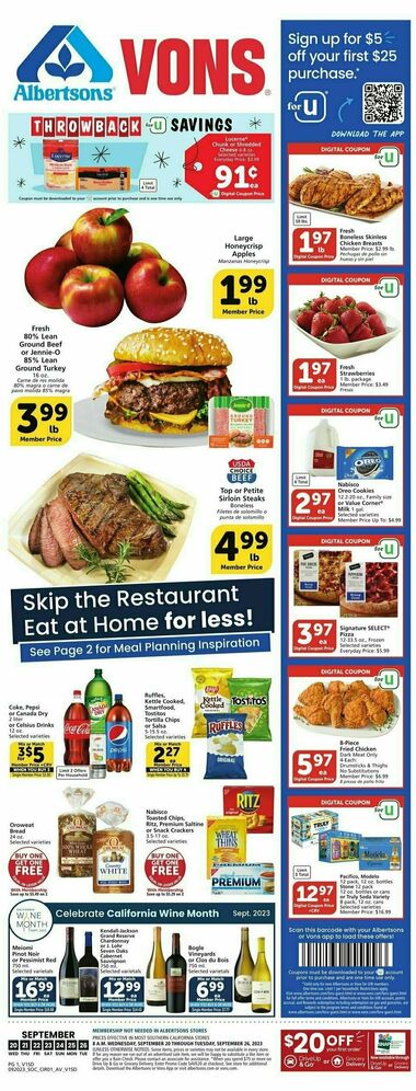 Vons Weekly Ad