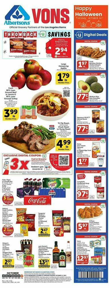 Vons Weekly Ad