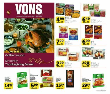 Vons - Orange, CA - Hours & Weekly Ad