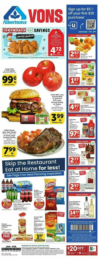 Vons Weekly Ad