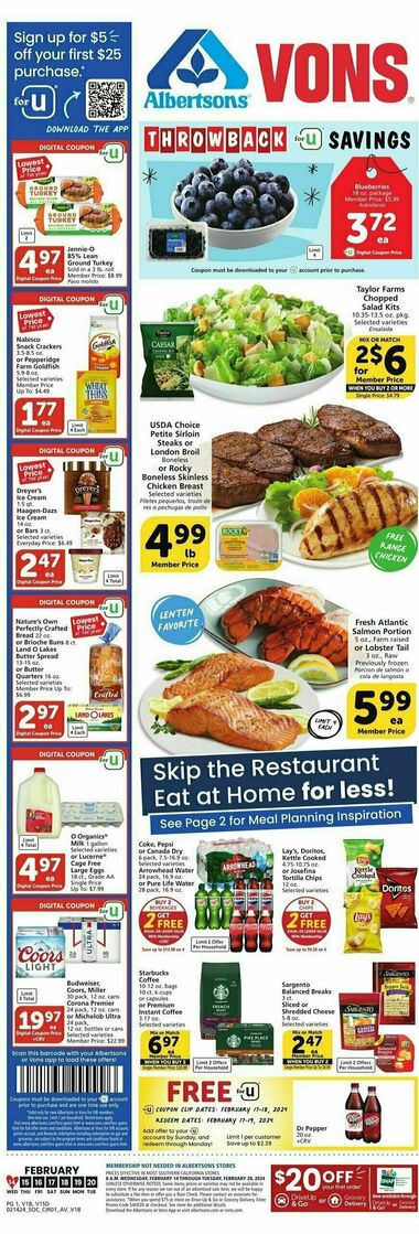 Vons Weekly Ad