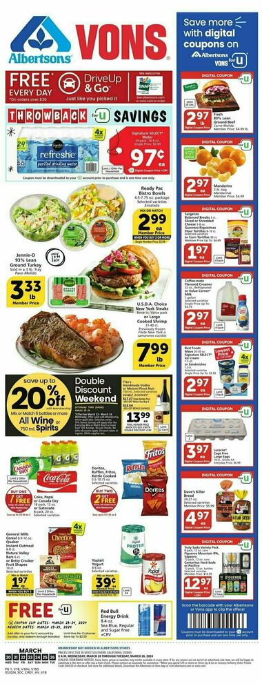 Vons Weekly Ad