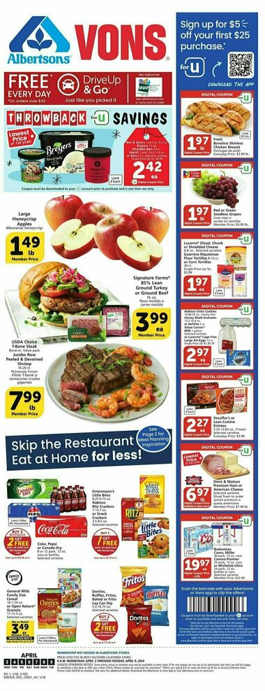 Vons Weekly Ad