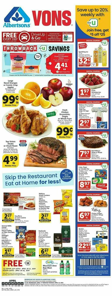 Vons Weekly Ad