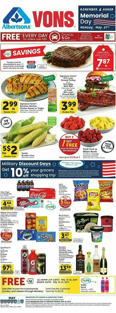 Vons Weekly Ad