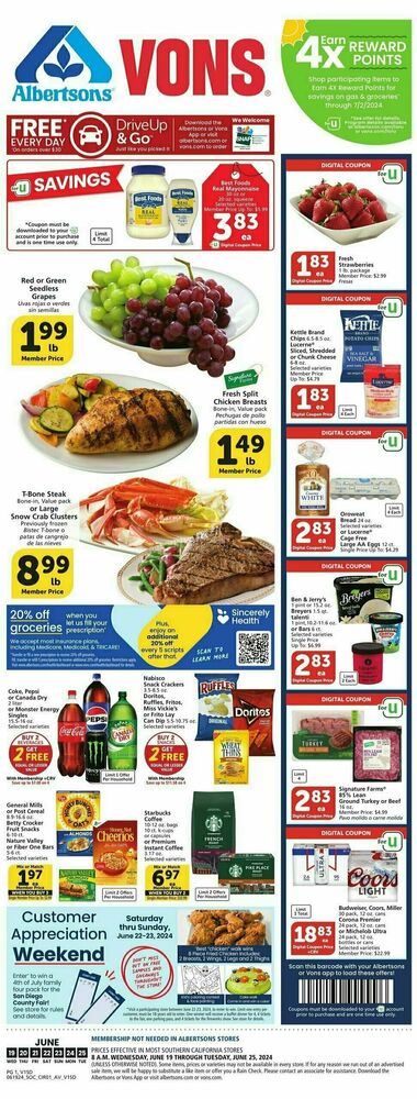 Vons Weekly Ad