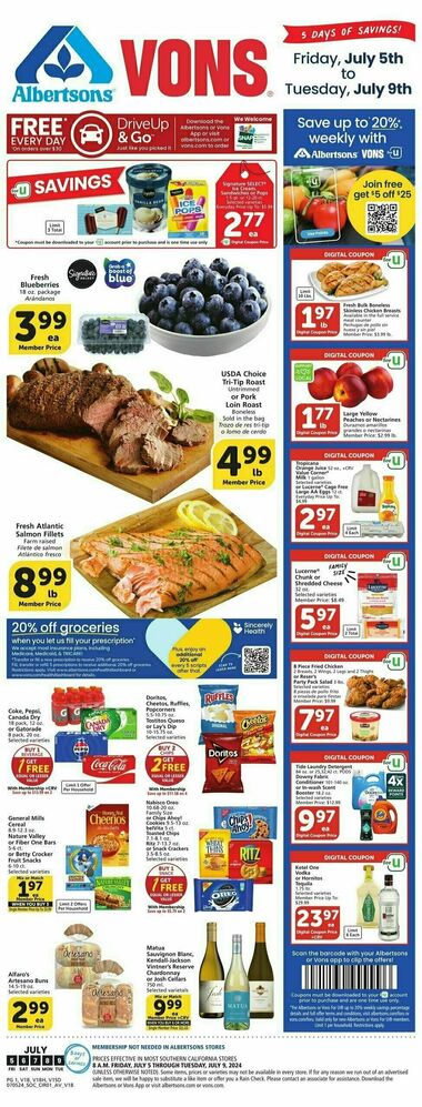 Vons Weekly Ad