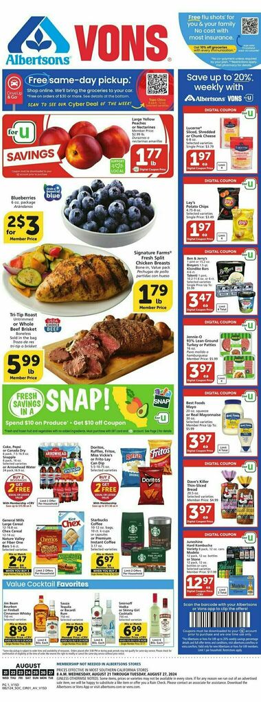 Vons Weekly Ad