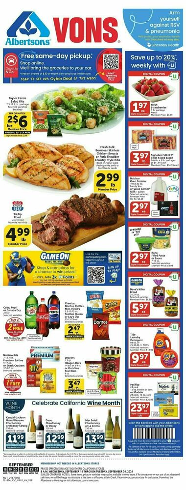 Vons Weekly Ad