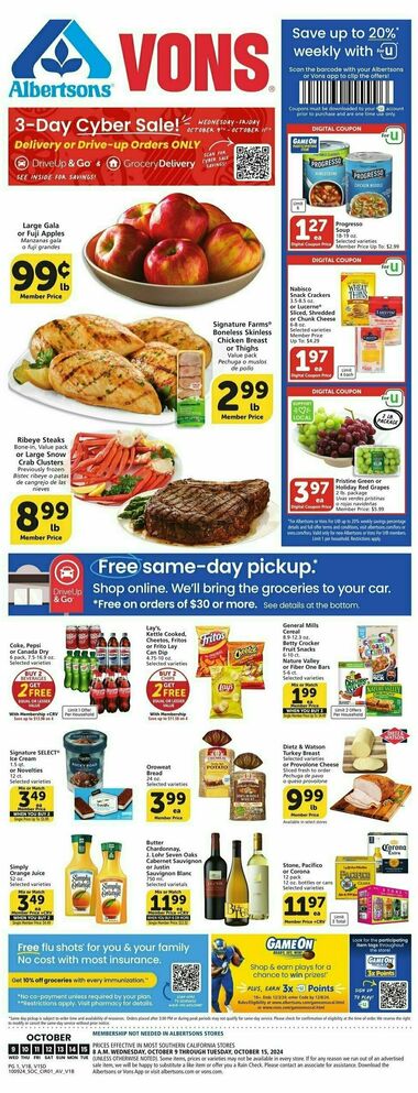 Vons Weekly Ad