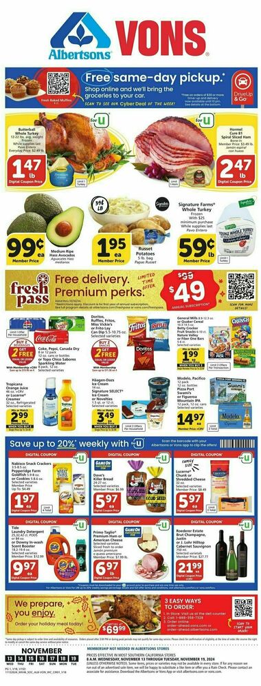 Vons Weekly Ad